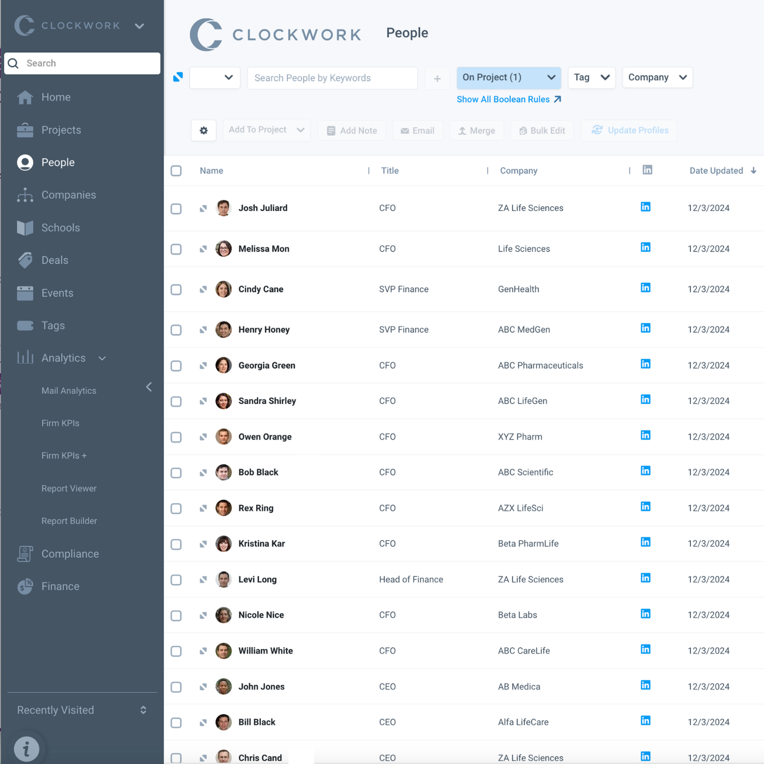 Clockwork Recruiting - Executive Search Software & Solutions | Clockwork